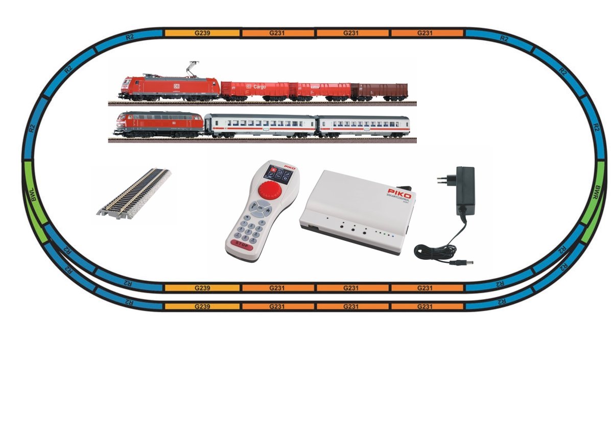 Piko 59014 - Startsæt H0 - WWW.NETTOG.DK